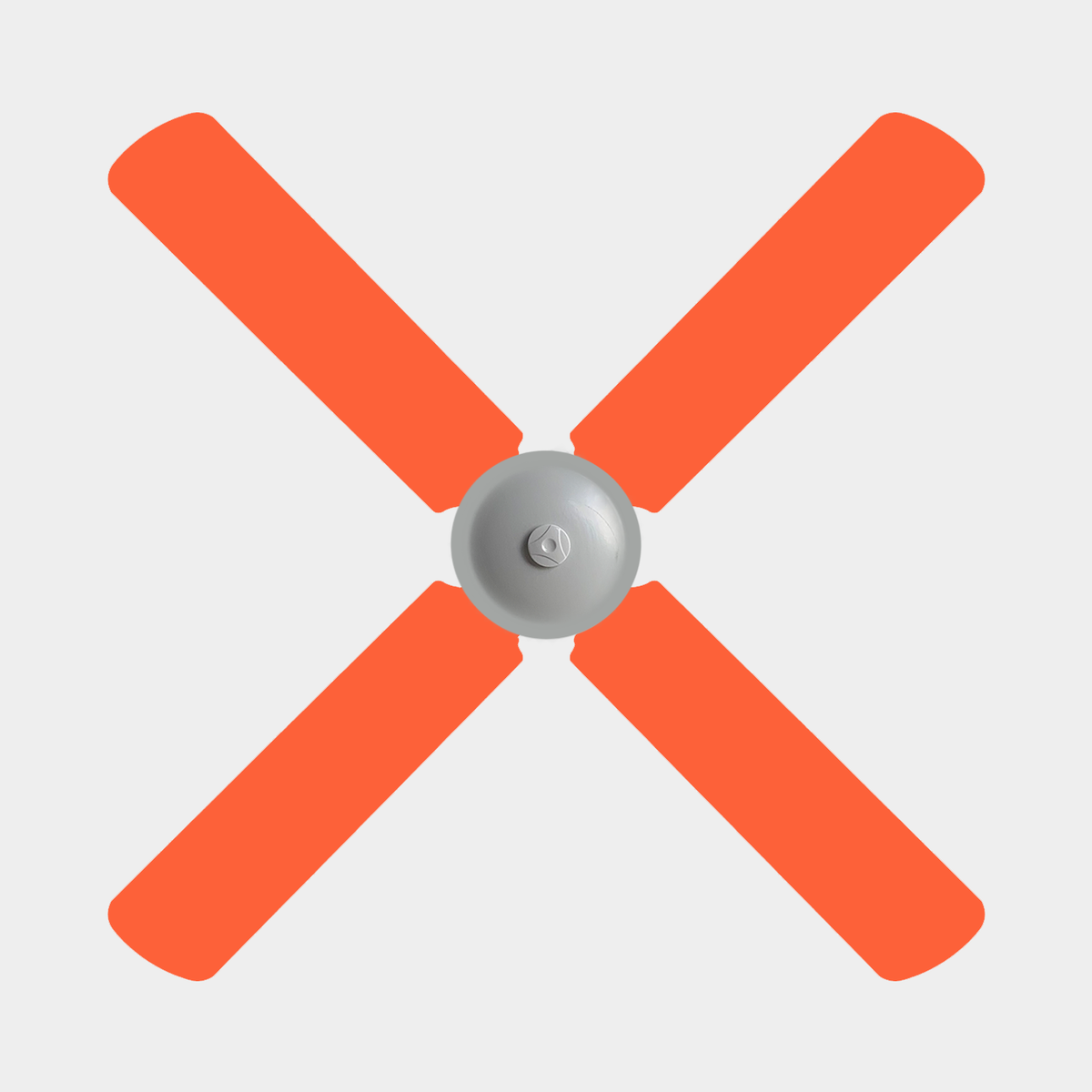 Orange Bright & Vibrant Colourful Ceiling Fan Blade Covers - Fan Friends